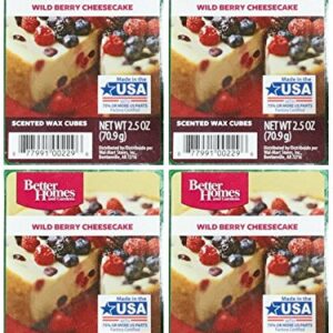 Better Homes and Gardens Wild Berry Cheesecake Wax Cubes - 4-Pack