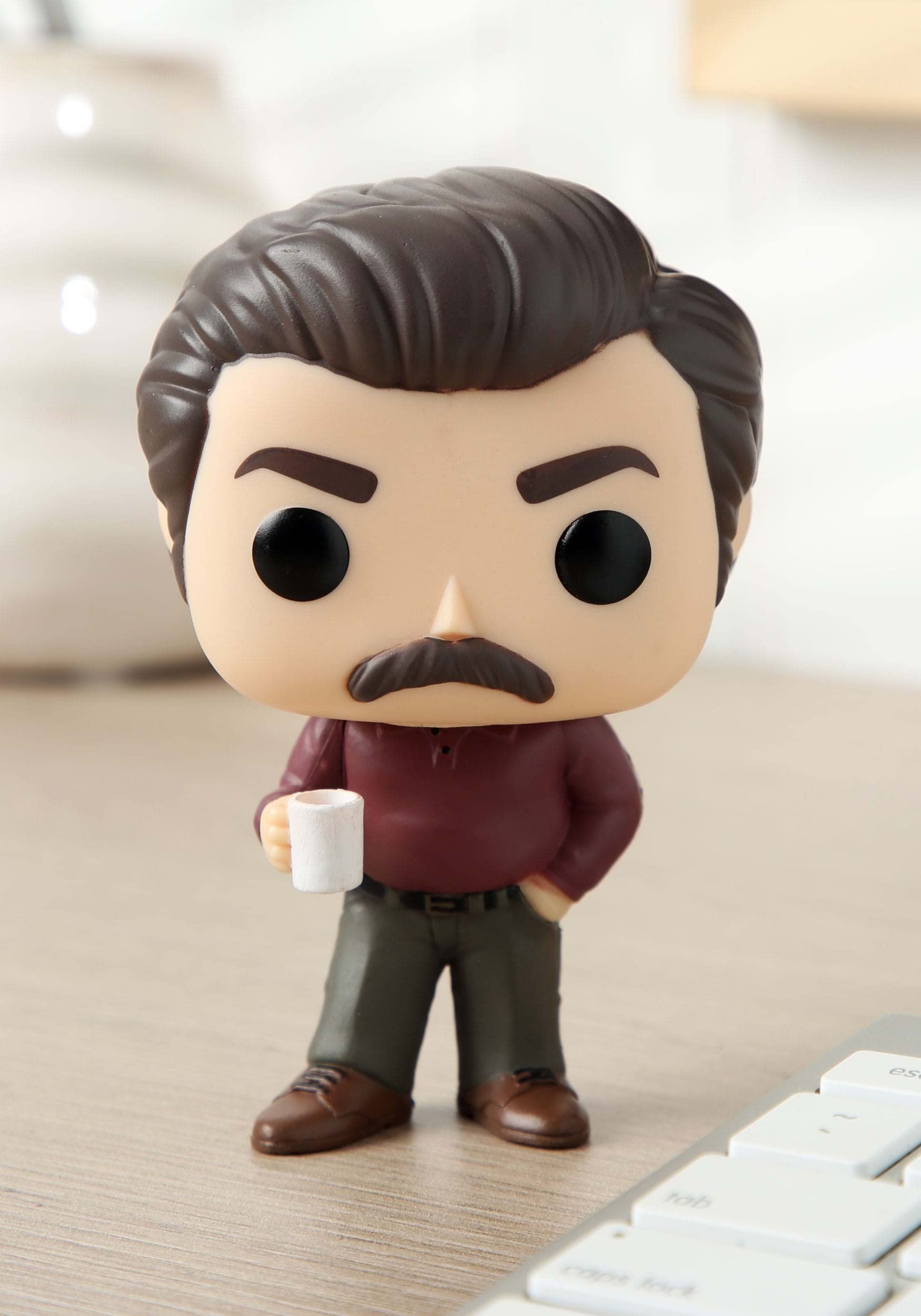 Funko Pop Television: Parks & Recreation - Ron Swanson Figure