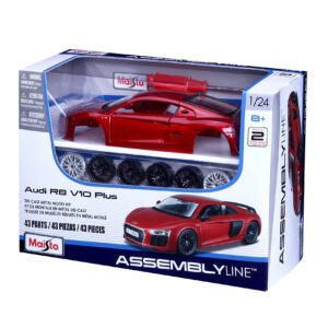 Maisto 1: 24 Assembly Line Audi R8 V10 Plus (Colors May Vary) (39510)