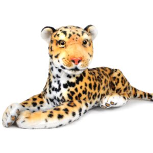 tigerhart leah the leopard - 20 inch stuffed animal plush