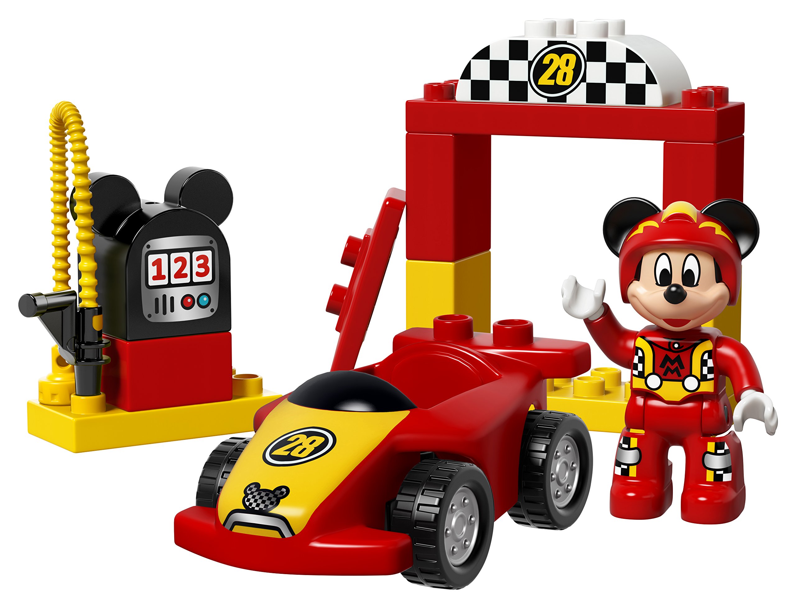 LEGO DUPLO Brand Disney 6174752 Mickey Racer 10843 Building Kit (15 Piece)