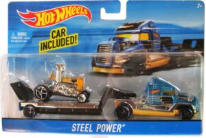 city rig haulers - blue/yellow steel power