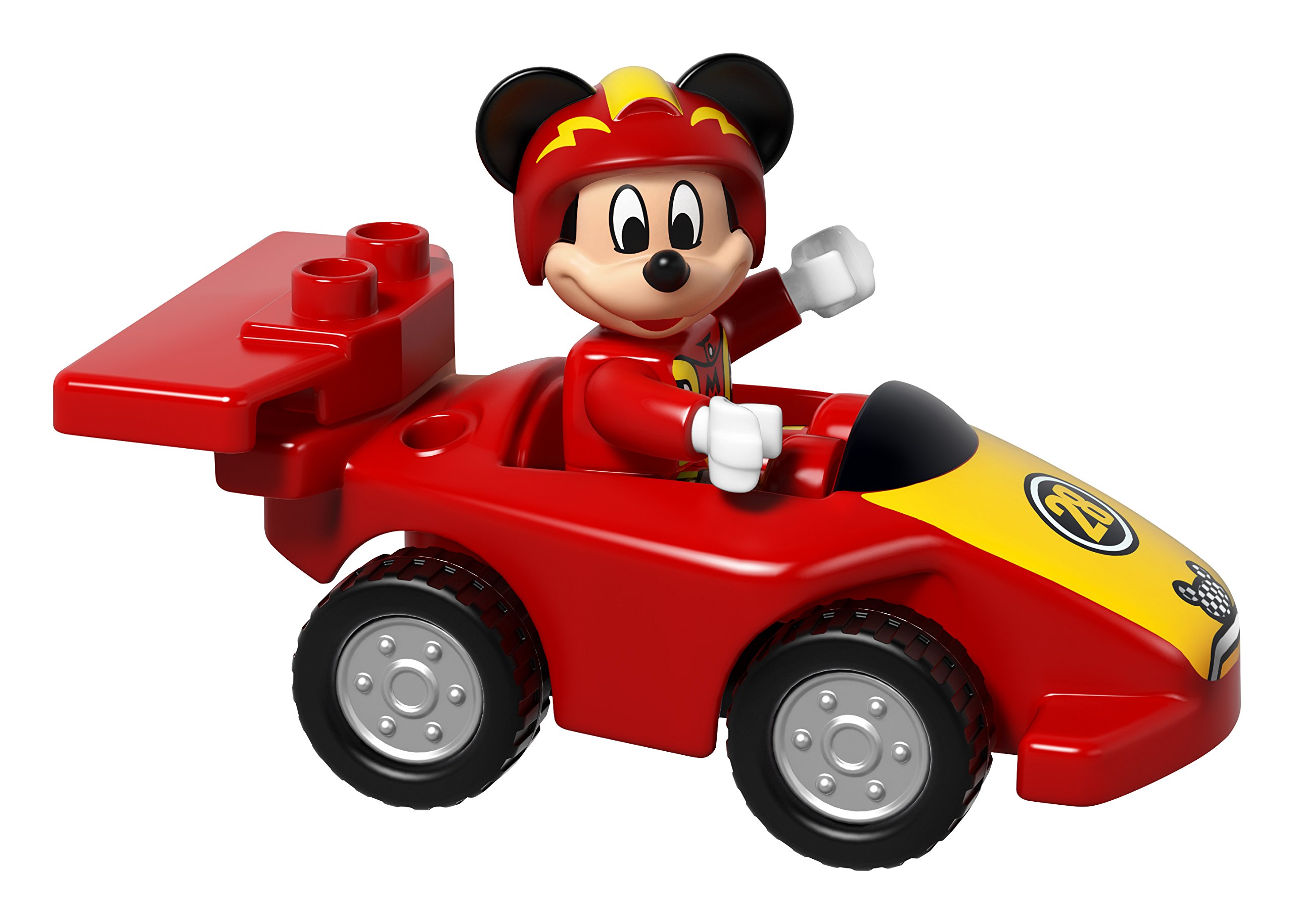 LEGO DUPLO Brand Disney 6174752 Mickey Racer 10843 Building Kit (15 Piece)