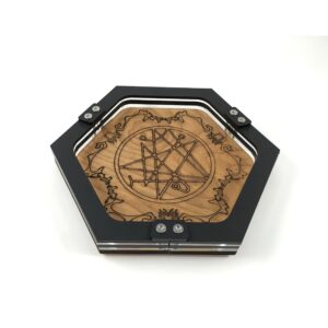 C4Labs Mini Personal Size Gaming Eldritch Cthulhu Lovecraft Dice Tray