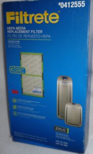 : filtrete hepa media replacement hepa air purifier filter model # lowesrapf-c-4