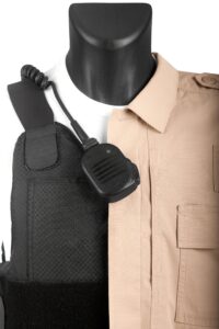 tactical mic leash - mic loop keeps lapel mic in place for police/law enforcement radio