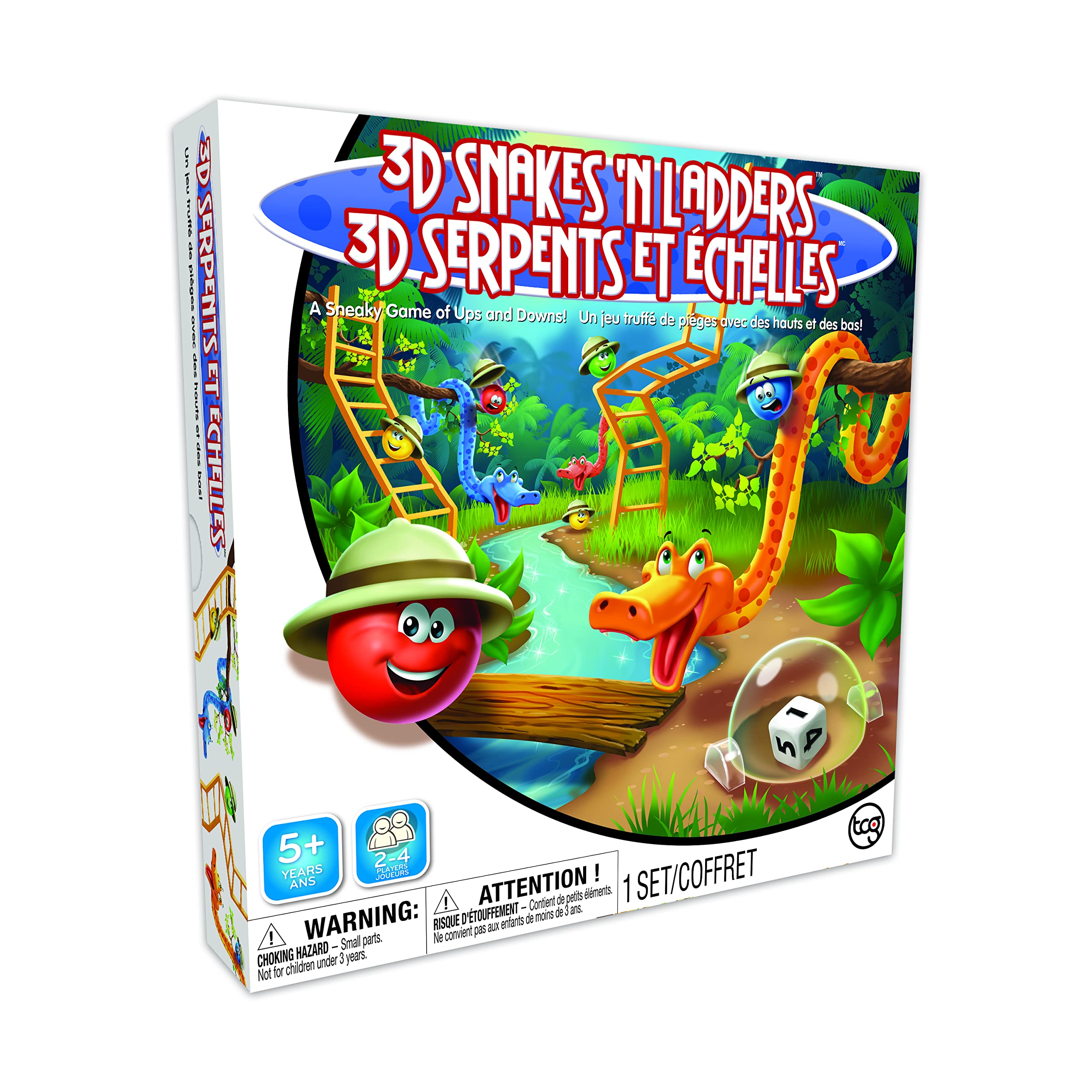 TCG Toys 3D Snakes & Ladders