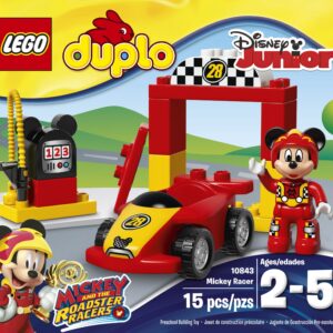 LEGO DUPLO Brand Disney 6174752 Mickey Racer 10843 Building Kit (15 Piece)