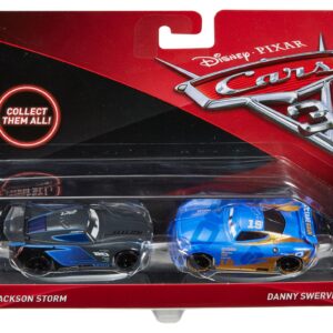 Disney Pixar Cars 3 Jackson Storm & Danny Swervez Die-Cast 2-Pack