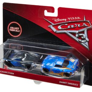 Disney Pixar Cars 3 Jackson Storm & Danny Swervez Die-Cast 2-Pack