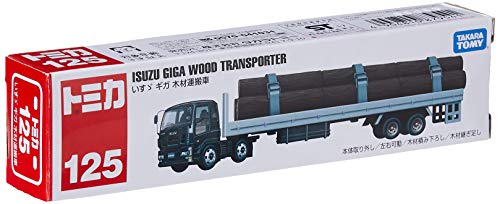 Tomica Long Type Tomica No.125 Isuzu Giga Timber Truck