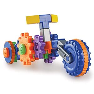 learning resources gears! gears! gears! cycle gears, construction, gear toy, 30 pieces, ages 4+