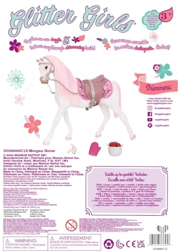 Glitter Girls Shimmers the Norwegian Horse Toy, 14 Inches, 3 Years Plus