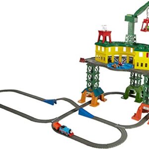 Thomas & Friends Toy Train Set, Super Station, Extra Large Race Track with Motorized Thomas, Diecast Percy & MINIS James for Ages 3+ Years