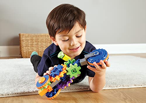 Learning Resources Gears! Gears! Gears! Cycle Gears, Construction, Gear Toy, 30 Pieces, Ages 4+