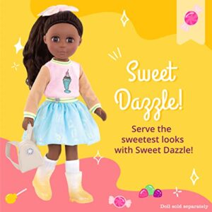 Glitter Girls – Sweet Dazzle Tutu & Sweater Deluxe Outfit - 14-inch Doll Clothes & Accessories For Girls Age 3 & Up – Children’s Toys