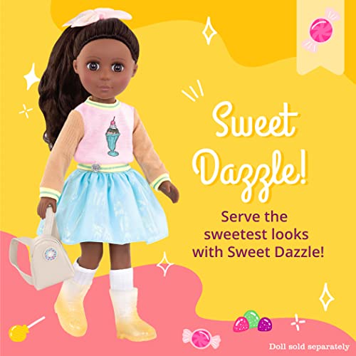 Glitter Girls – Sweet Dazzle Tutu & Sweater Deluxe Outfit - 14-inch Doll Clothes & Accessories For Girls Age 3 & Up – Children’s Toys