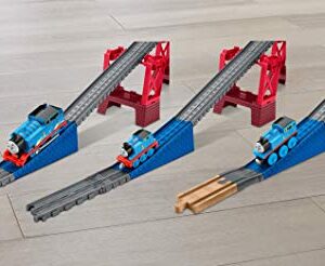 Thomas & Friends Toy Train Set, Super Station, Extra Large Race Track with Motorized Thomas, Diecast Percy & MINIS James for Ages 3+ Years