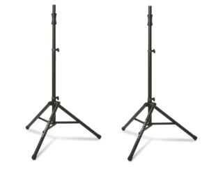 ultimate support ts-100b (2-pack) lift-assist aluminum tripod speaker stands