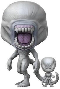 funko pop movies: alien: covenant - neomorph w/toddler toy figure