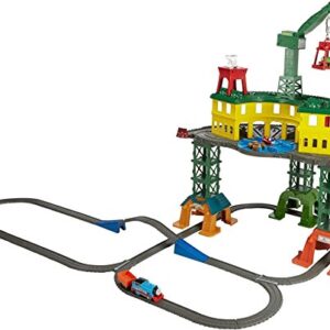 Thomas & Friends Toy Train Set, Super Station, Extra Large Race Track with Motorized Thomas, Diecast Percy & MINIS James for Ages 3+ Years