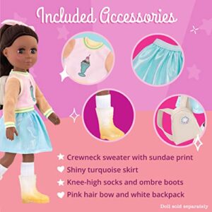 Glitter Girls – Sweet Dazzle Tutu & Sweater Deluxe Outfit - 14-inch Doll Clothes & Accessories For Girls Age 3 & Up – Children’s Toys