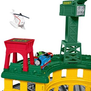 Thomas & Friends Toy Train Set, Super Station, Extra Large Race Track with Motorized Thomas, Diecast Percy & MINIS James for Ages 3+ Years