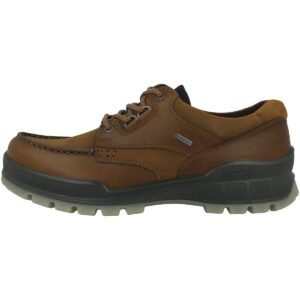 ecco men's track 25 low gore-tex waterproof hiking shoe, bison/bison oil nubuck, 11-11.5