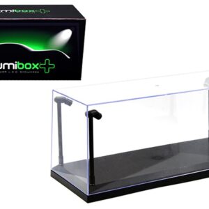 Illumibox MJ14001 Showcase 1: 18 x+ USB Powered Led Black Base Display, Clear