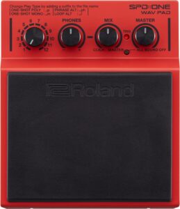 roland spd: one wav pad percussion, black (spd-1w)