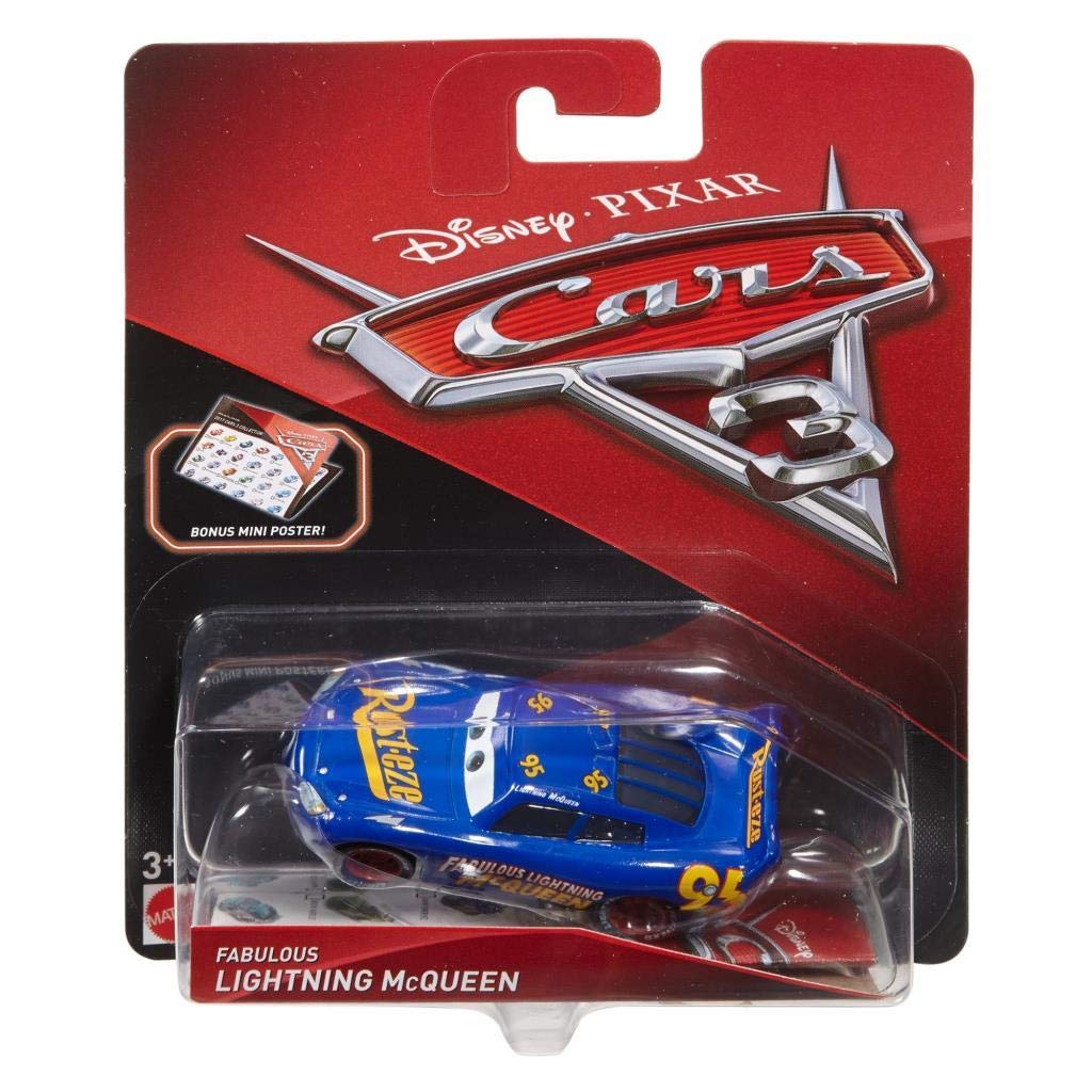 Disney Pixar Cars 3 Die-cast Fabulous Lightning Mcqueen Vehicle