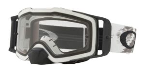 oakley oo7087-05 unisex-adult goggles (white, large)