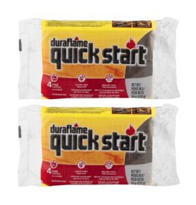 duraflame quick start fire lighters 2 packs of 4