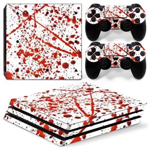 fyonex ps4 pro skins console and controller whole body vinyl skin for ps4 pro console and controllers