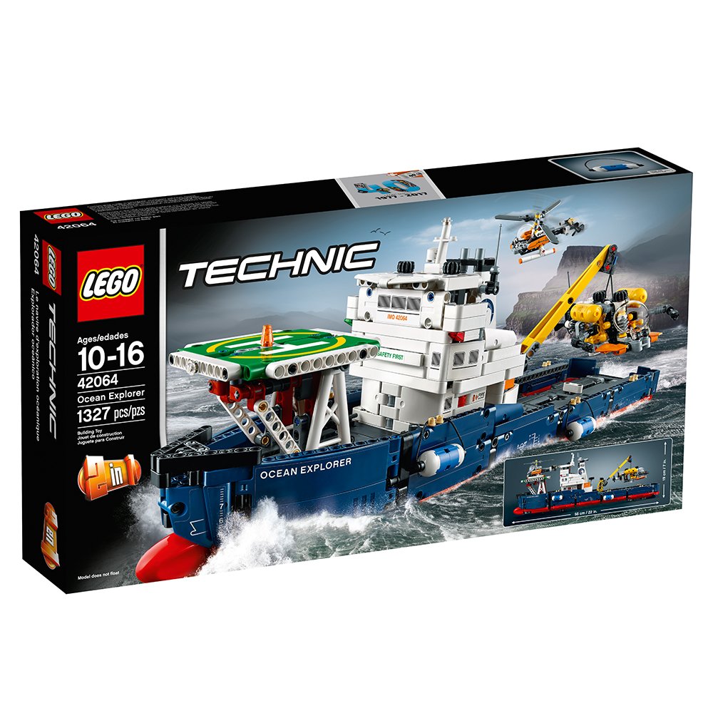 LEGO Technic Ocean Explorer 42064 Building Kit (1327 Piece)