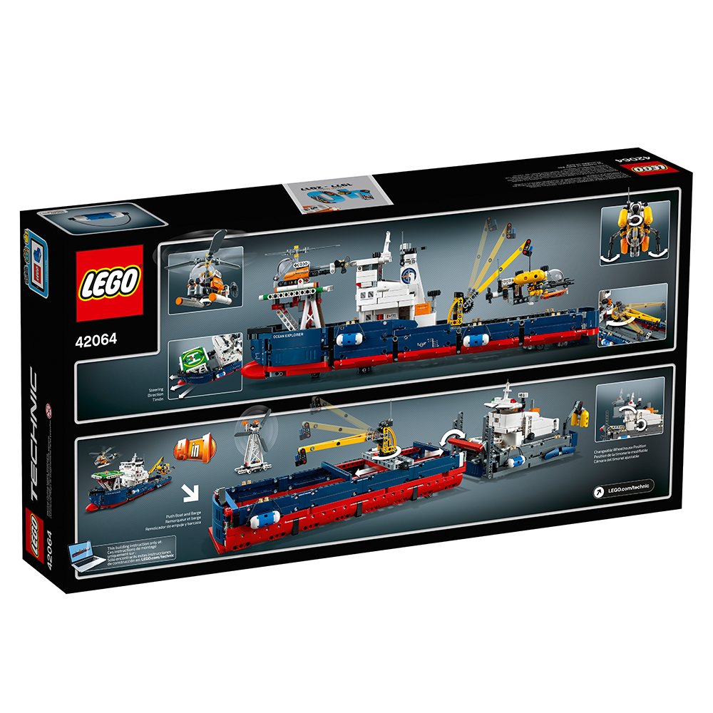 LEGO Technic Ocean Explorer 42064 Building Kit (1327 Piece)