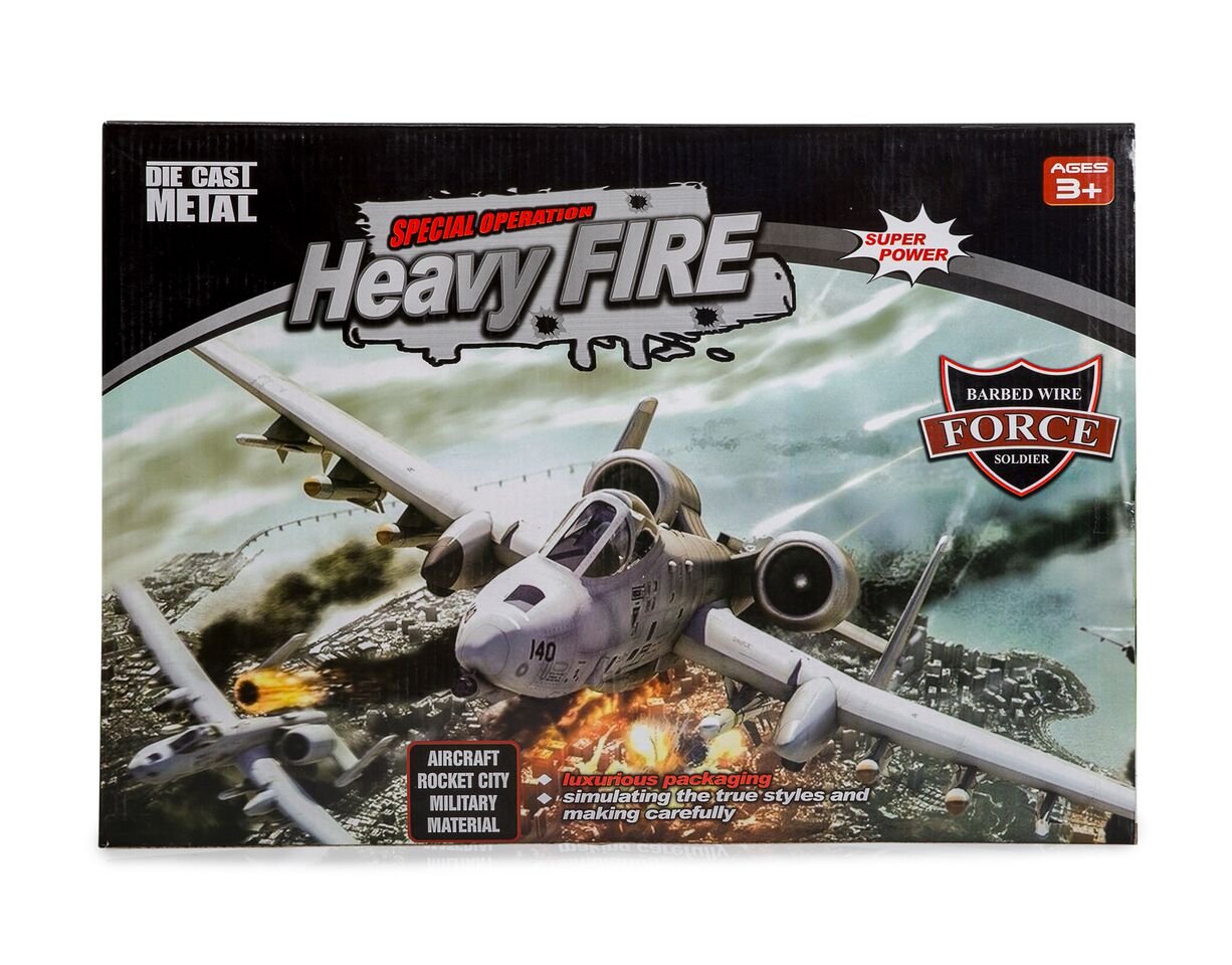 Big Daddy Die-Cast Metal Special Operations Heavy Fire Kids Toy Military Air Craft Play Set Over 40 Pieces Included in This Imaginary War Zone