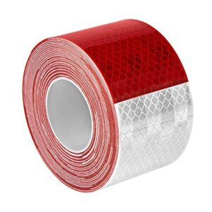 3m 963-32 2" x 30ft 963-32 flexible prismatic conspicuity markings, 2" wide, 30' length, red/white