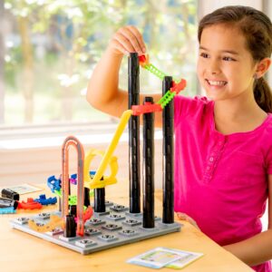 ThinkFun Roller Coaster Challenge STEM Toy and Building Game for Boys and Girls Age 6 and Up – TOTY Game of the Year Finalist