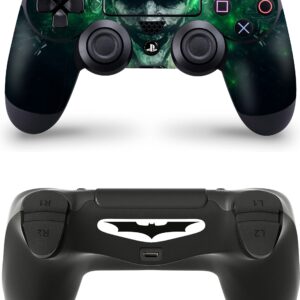 giZmoZ n gadgetZ PS4 PRO Console Dark Joker from Batman Skin Decal Vinal Sticker + 2 Controller Skins Set