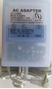 game boy color ac power adapter ice blue