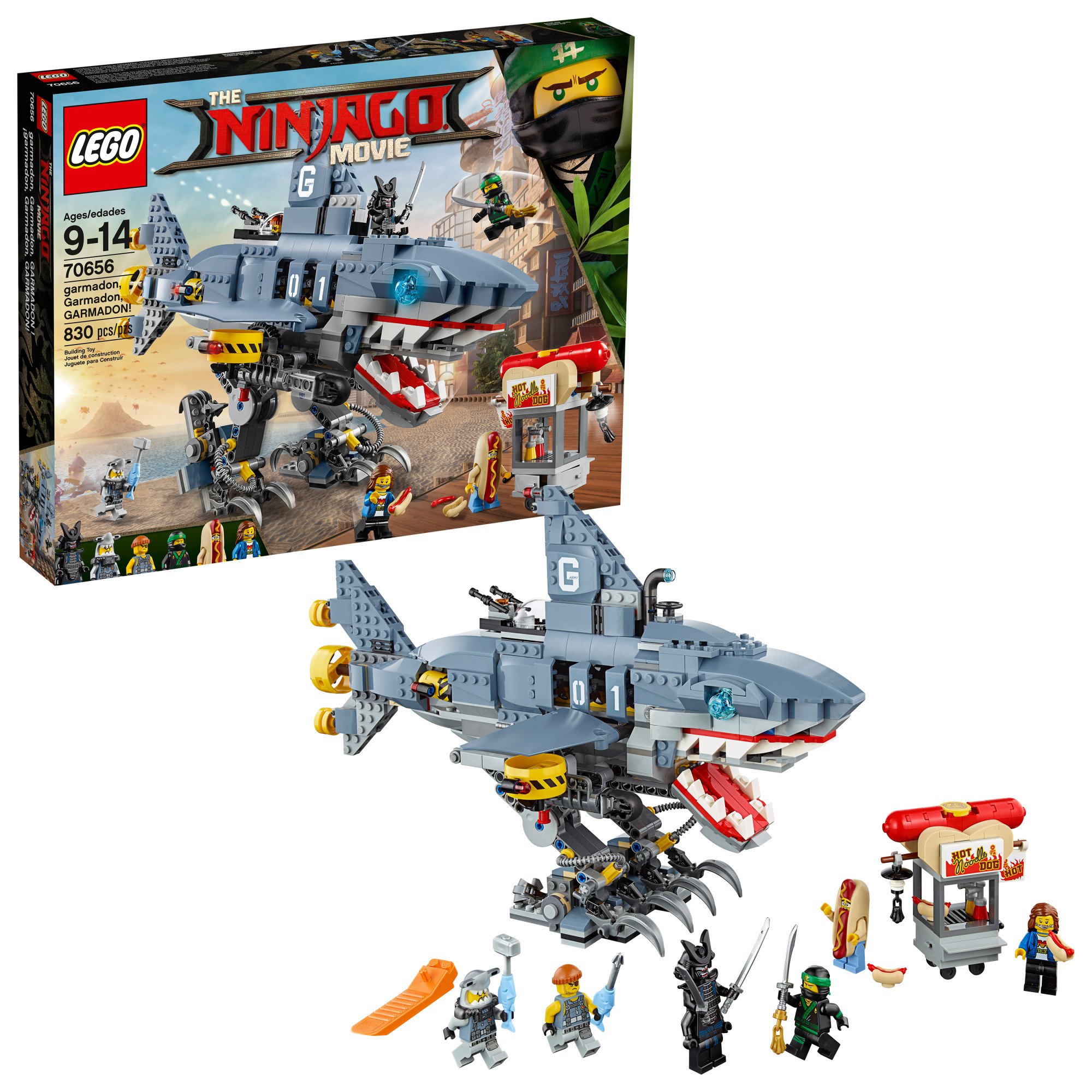 LEGO The NINJAGO Movie garmadon, Garmadon, GARMADON! 70656 Building Kit (830 Piece) (Amazon Exclusive)