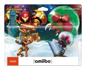 amiibo - samus aran & metroid (2-pack)