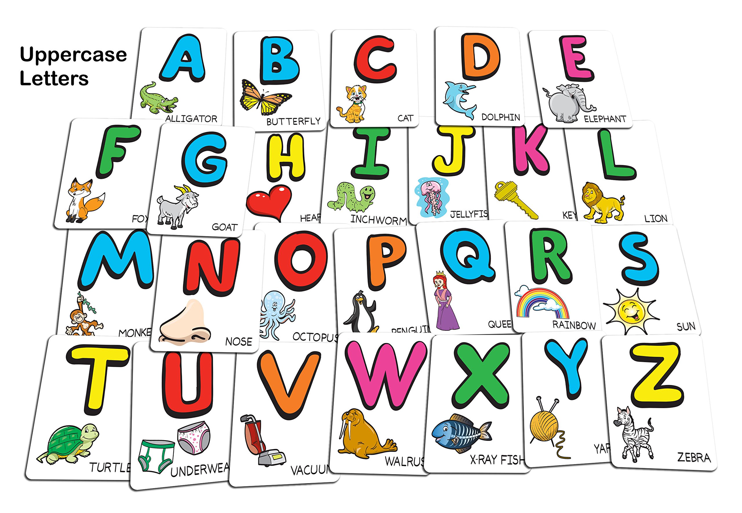 Alphabet Slap Jack® | Play 4 Alphabet Games Including Alphabet Go Fish, Slapjack, ABC Letter Matching or Flash Cards | Learn Upper & Lowercase Letters and Sounds | Build CVC Words | PreK to 1st Grade