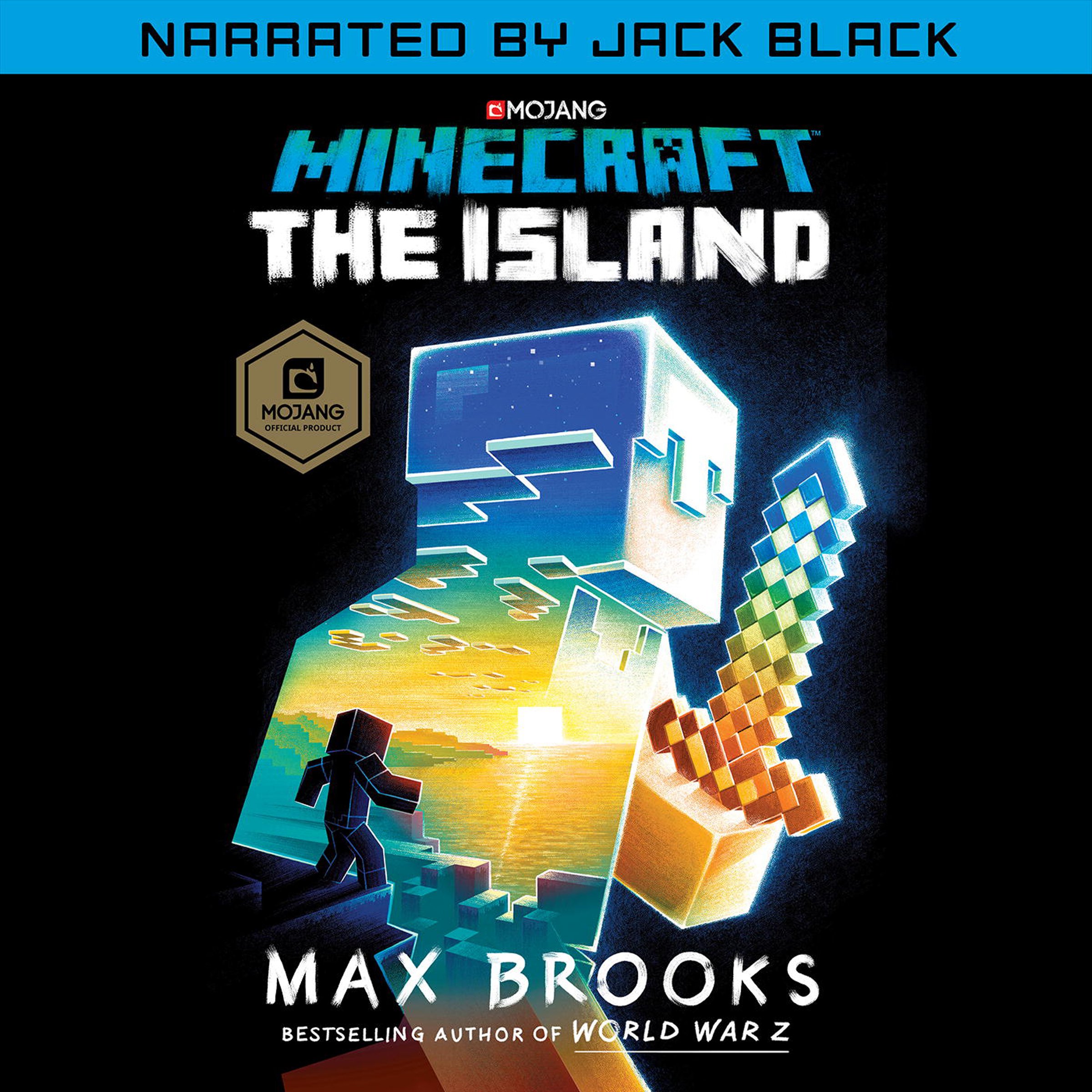 Minecraft: The Island (Narrated by Jack Black): An Official Minecraft Novel