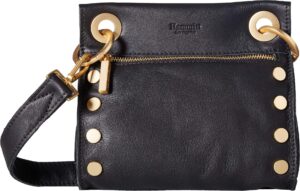 hammitt tony small black/brushed gold one size