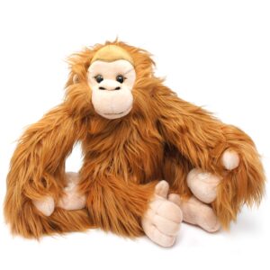 tigerhart ornaldo the orangutan monkey - 19 inch (with hanging arms outstretched) stuffed animal plush chimpanzee