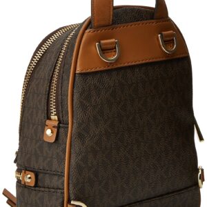 Michael Kors Rhea Mini Logo Backpack Brown