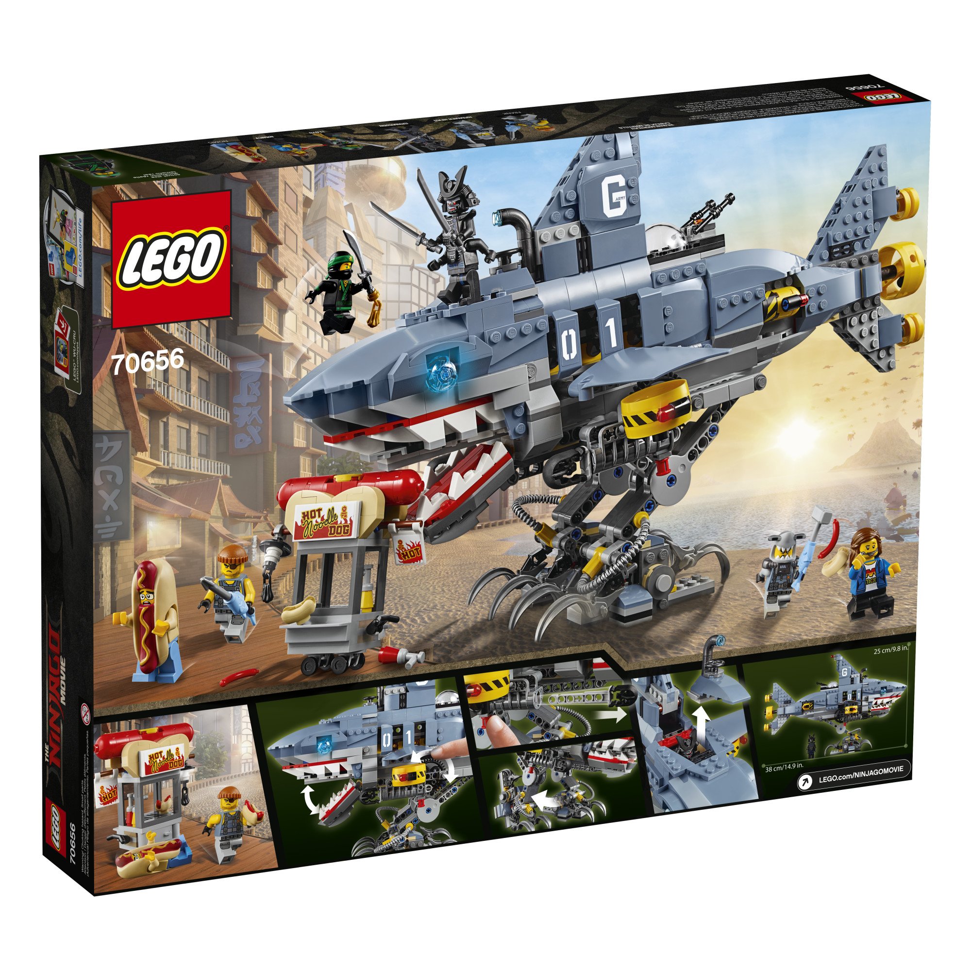 LEGO The NINJAGO Movie garmadon, Garmadon, GARMADON! 70656 Building Kit (830 Piece) (Amazon Exclusive)