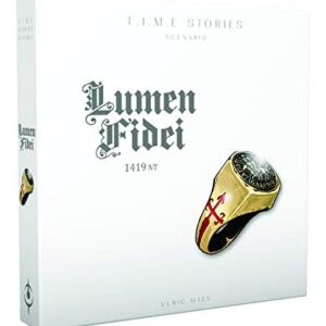 TIME Stories Lumen Fidei EXPANSION - Unravel Mysteries in 15th Century Spain! Cooperative Strategy Game for Kids & Adults, Ages 12+, 2-4 Players, 60 Min Playtime, Made by Space Cowboys